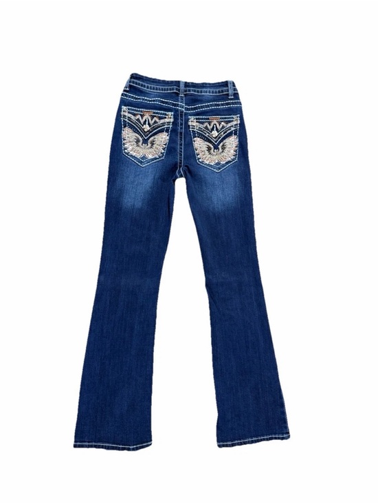 Telepatia | Jeans | Y2k Style Telepatia Dark Wash Low Rise Bootcutjeans ...